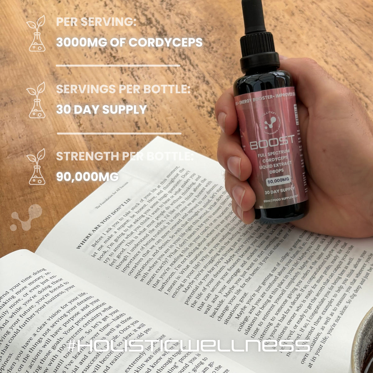 Boost - Cordyceps - Energy – Cell Evolution HQ